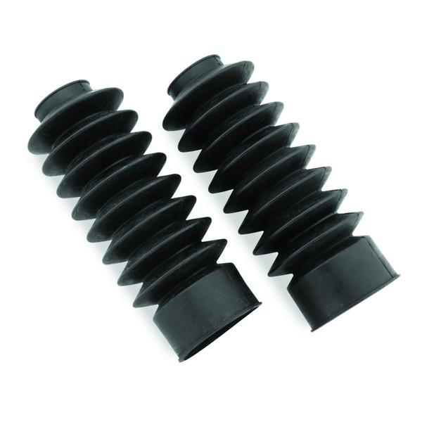 Bikers Choice BKC Fork Accessories D Bikers Choice 41MM Black Fork Boots Extended 8.58in / Collapsed 4in (Pair) 666766 6...