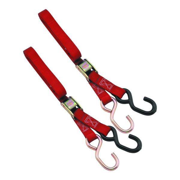 BikeMaster BKM Tie Downs BikeMaster 1in Tiedown - Red 100500 100500