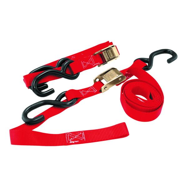 BikeMaster BKM Tie Downs BikeMaster Tiedown Integrated Softhook - Red 100513 100513
