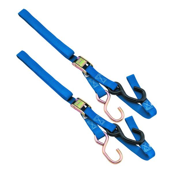 BikeMaster BKM Tie Downs BikeMaster Tiedown Integrated Softhook - Blue 100515 100515