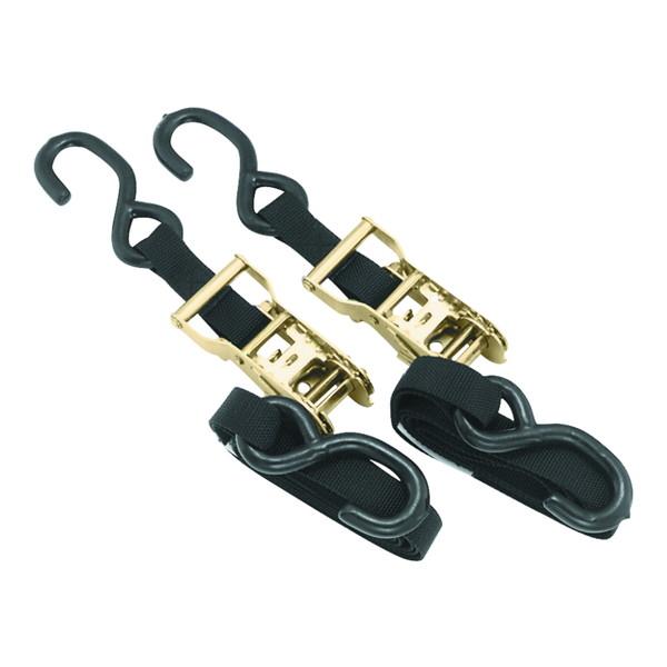 BikeMaster BKM Tie Downs BikeMaster Tiedown 1in Rachet - Black 100524 100524