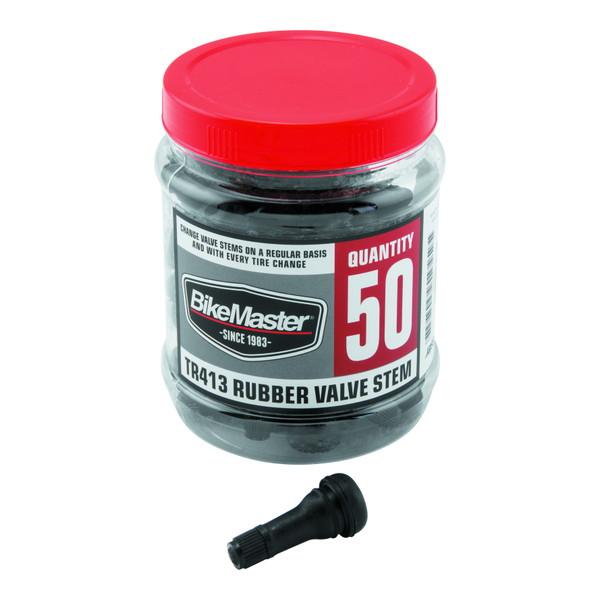BikeMaster BKM Valve Stems BikeMaster Valve Stem TR413 Rubber Tub/51 151410 151410