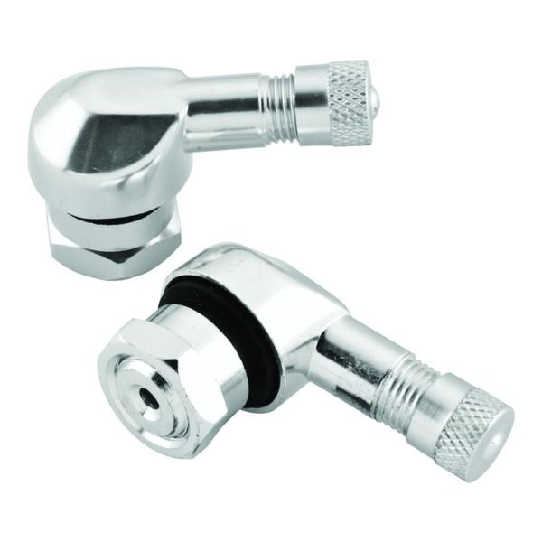 BikeMaster BKM Valve Stems BikeMaster Valve Stem 2/Piece Pack Silver 151790 151790
