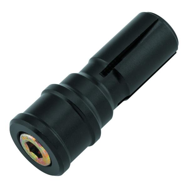 BikeMaster BKM Mirrors F BikeMaster Adapter 7/8in Barend Mirror - Black 152142 152142