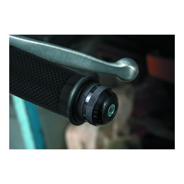 BikeMaster BKM Handlebars C BikeMaster Anti-Vibration Bar Ends - 1in - Black 261316 261316