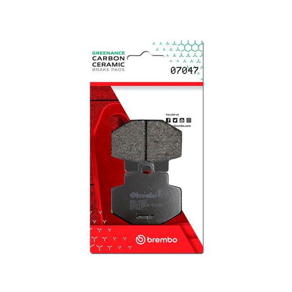 Brembo OE Powersports BRE Powersport Pads Brembo OE Benelli Adiva/Gilera Runner/Piaggio Hexagon Carbon Ceramic Brake Pad...
