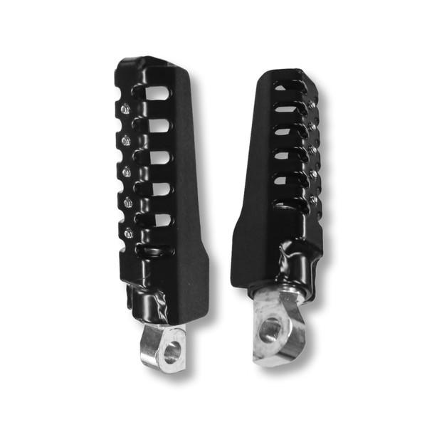 Burly Brand BUR Footpegs Burly Brand Razorback Pegs Pass - Black B13-1014B 070473