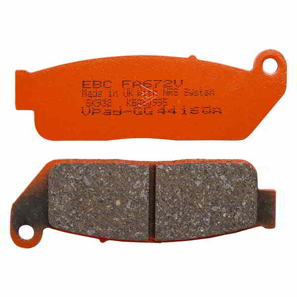 EBC Powersports EBC Semi-Sint Vee Brake Pads EBC 15-16 Indian Scout Toso Calipers/Cast Wheels Front Left Semi-Sintered V...