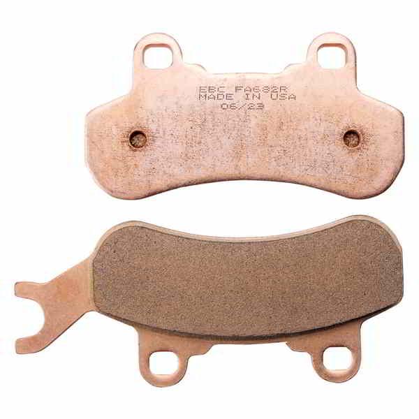 EBC Powersports EBC R Sintered Brake Pads EBC 19-21 Can Am Maverick Turbo R Front Left R Series Sintered Brake Pads FA68...