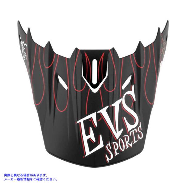 EVS EVS T5 Helmet Visors EVS T5 Fink Visor - Matte Black HE18T5F-VSBK 727886