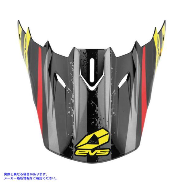 EVS EVS T5 Helmet Visors EVS T5 Grappler Helmet Visor - Black HE18T5G-VSBK 727807