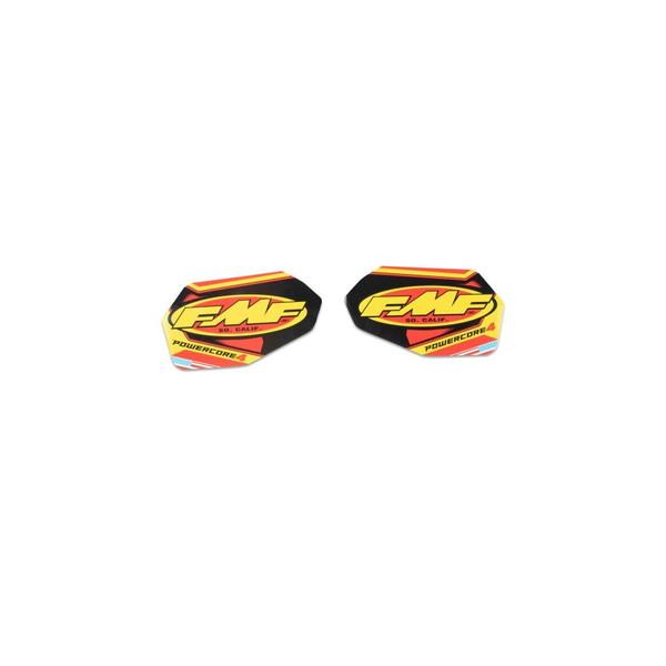 FMF Racing FMF Decals/ Stickers FMF Racing Powercore 4 2-Part Wrap Logo Decal Replacement 012637 fmf012637