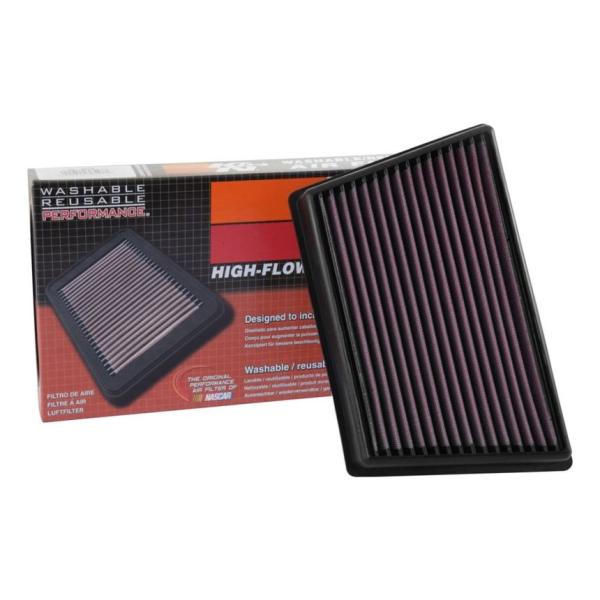 K&amp;N Engineering KN Drop in Air Filters K&amp;N 15-18 Land Rover Discovery Sport L4-2.0L DSL Replacement Drop In Air ...