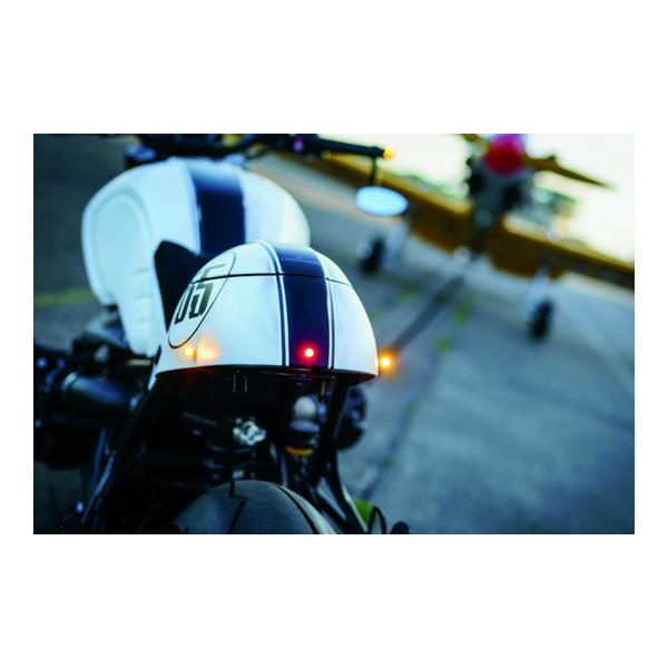 Kuryakyn KUR Turn Signal Kits B Kuryakyn Kellerman Atto Smoke Lens Amber Dark Satin Black 2570 481860