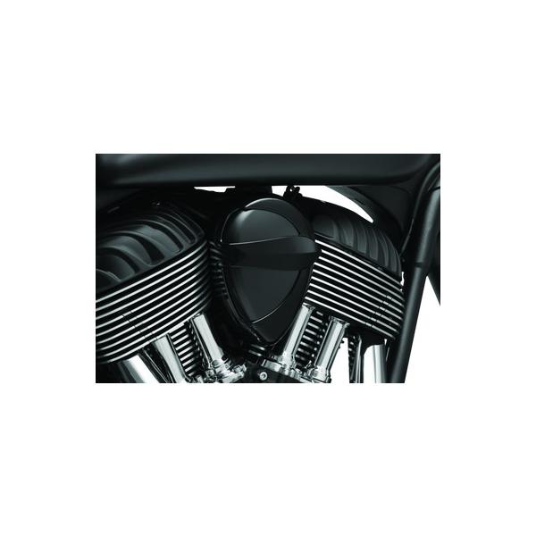 Kuryakyn KUR Horn Covers B Kuryakyn Horn Cover John Shope Series Chrome 5697 486683