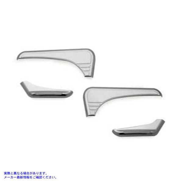 Kuryakyn KUR Exterior Trim D Kuryakyn Tri-Line Glove Box Accent Chrome 6924 419793