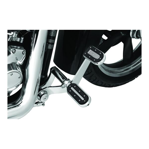 Kuryakyn KUR Brake Pedals D Kuryakyn Heavy Industry Brake Pedal 84-17 FX Models Chrome 7037 419845