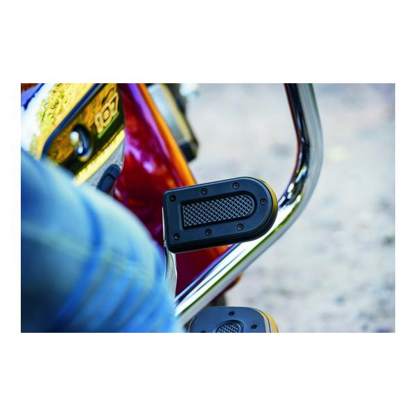 Kuryakyn KUR Brake Pedals D Kuryakyn Heavy Industry Brake Pedal Satin Black 7040 419848