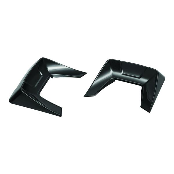 Kuryakyn KUR Exterior Trim K Kuryakyn Speedform Saddlebag Lid Spoilers 14-Up Touring Models Black 7067 485128
