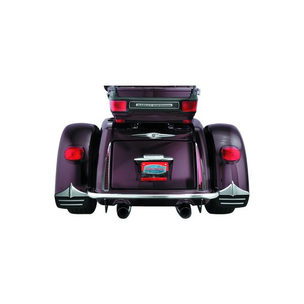 Kuryakyn KUR Mud Flaps Kuryakyn Rear Mud Flaps For Trikes Chrome 7220 419342