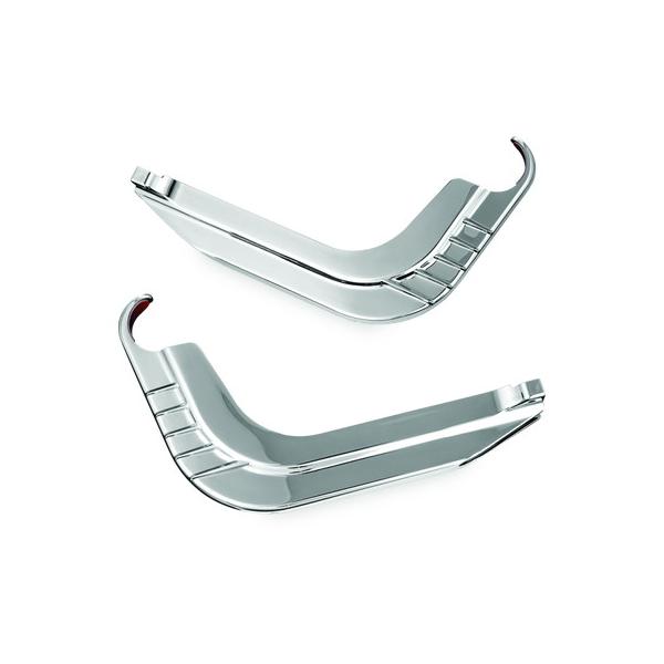 Kuryakyn KUR Exterior Trim E Kuryakyn Rear Bumper Accents For Trikes Chrome 7223 419534