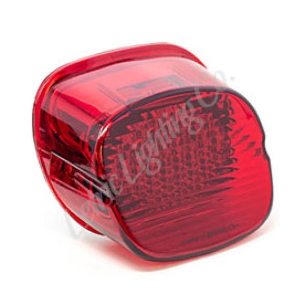 Letric Lighting LET Slantback Taillight Letric Lighting Dlx Strobing Led Tllght Red LLC-DSS-R LE0229