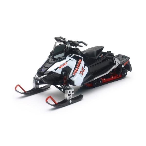 New Ray Toys NRT Snowmobiles New Ray Toys Polaris Switchback Pro-X 800 Snowmobile (White)/ Scale - 1:16 57783A 155259