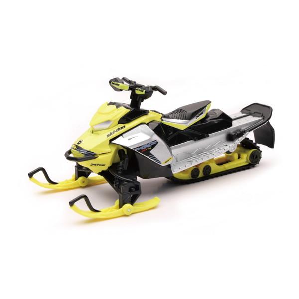 New Ray Toys NRT Snowmobiles New Ray Toys Can-AM MXZ X-RS Snowmobile (Yellow)/ Scale - 1:20 58203 154836