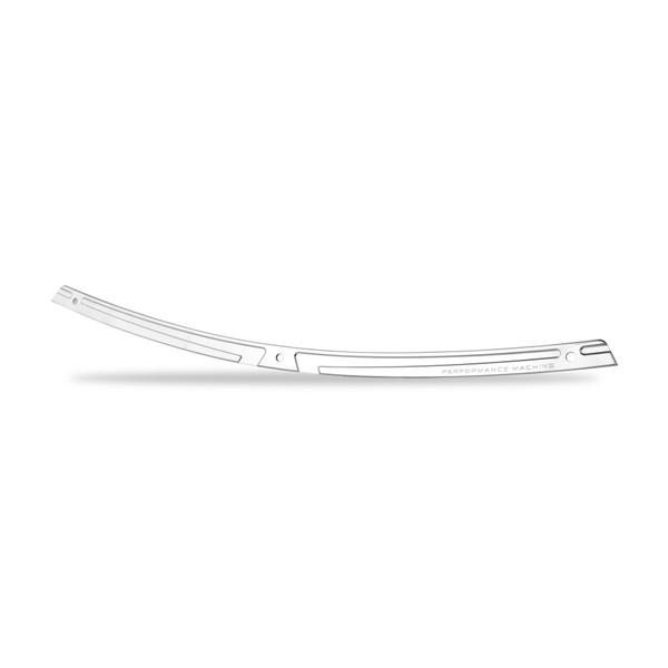Performance Machine PFM Windscreen Trims Performance Machine Windscreen Trim Scallop - Chrome 0209-2016SCA-CH PM3494