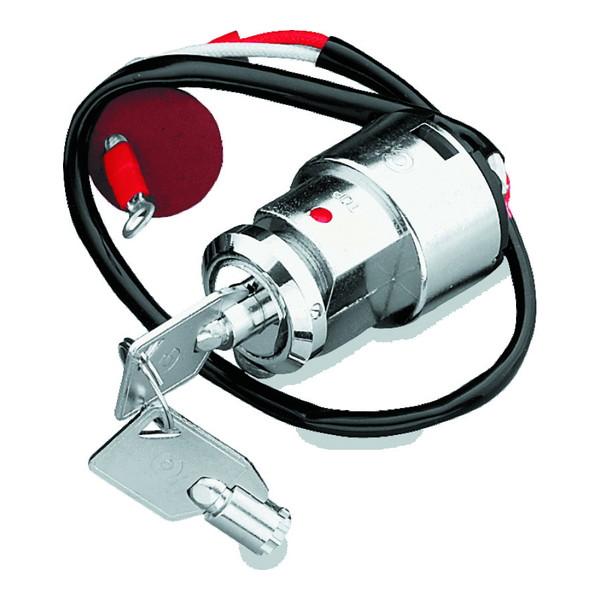 TwinPower TWP Ignition Switches C Twin Power 91-95 FXDL And Custom Use 2-Wire Round Key Switch Replaces H-D 71428-90A 21...