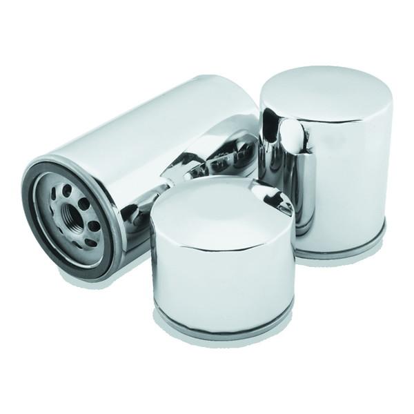TwinPower TWP Oil Filters Twin Power Twin Cam and M8 Chrome Magnetic Oil Filter Replaces H-D 63798-99 with Backflow Valv...
