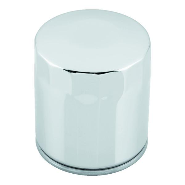 TwinPower TWP Oil Filters Twin Power Twin Cam and M8 Chrome Oil Filter Rpls H-D 63798-99 with Backflow Valve 603603 603603