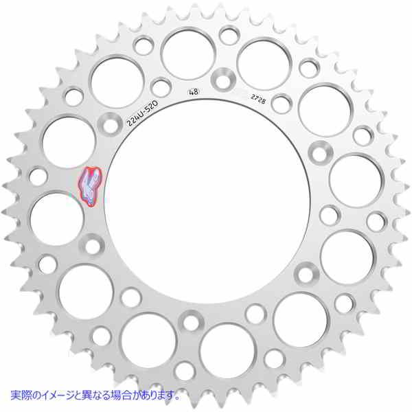 レンサル 224U-520-48GPSI R22448 R224-48 スプロケット - 48歯  Rear Sprocket Sprocket - 48 Tooth