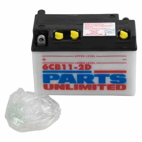 パーツアンリミテッド R6YB11-2D  ドラッグスペシャリティーズ R6YB11-2D R6YB112D Conventional Battery Conventional Battery  PARTS UNLIMITED