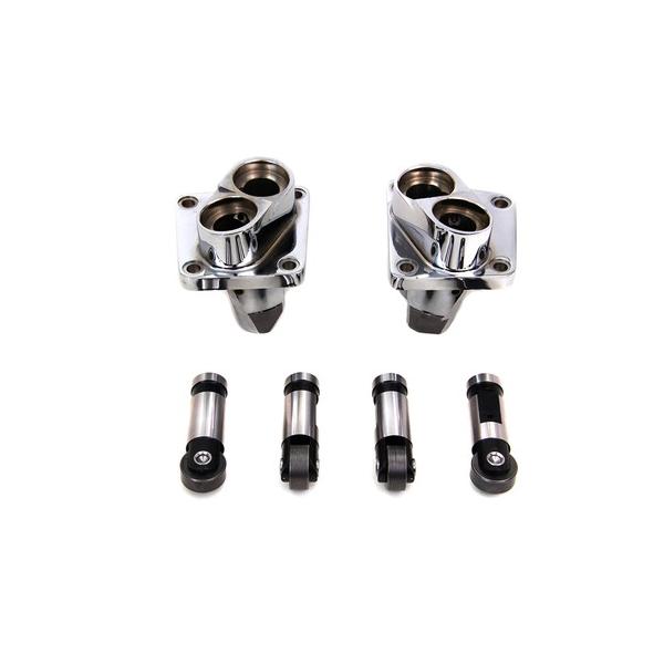 V-TWIN 品番 10-0682 Hydraulic Tappet Block and Lifter Kit Chrome Motorshop    Vツイン お取寄せ品
