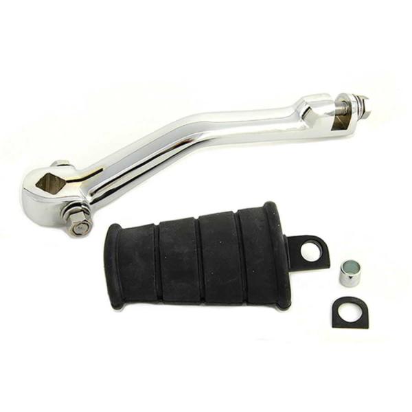 V-TWIN 品番 17-0309 Kick Starter Arm and Pedal Assembly Chrome Motorshop    Vツイン お取寄せ品