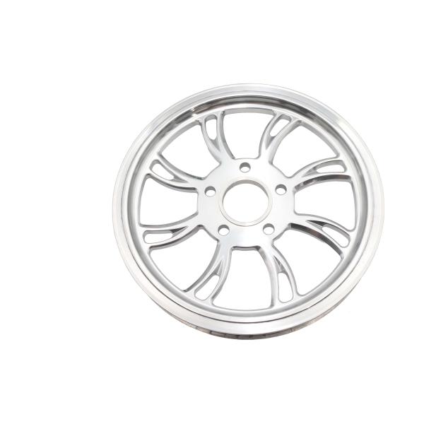 V-TWIN 品番 20-4711 Vortex Rear Drive Pulley 65 Tooth Polished Ultima    Vツイン お取寄せ品