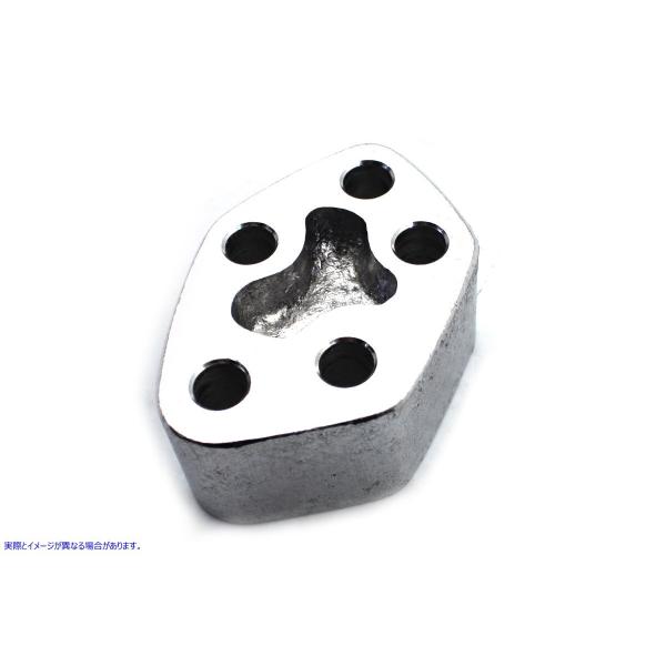 V-TWIN 品番 21-0313 Forward Control Frame Spacer Left Side V-Twin 36869-70   Vツイン お取寄せ品