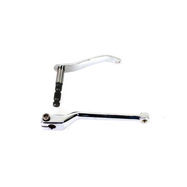 V-TWIN 品番 21-1342 Heel Shifter Lever Kit Chrome V-Twin 33600224   Vツイン お取寄せ品