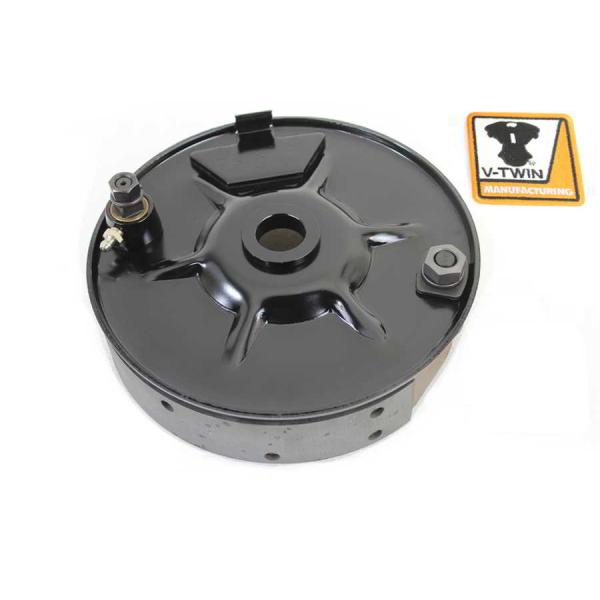 V-TWIN 品番 22-0075 Rear Mechanical Brake Backing Plate Kit Black V-Twin    Vツイン お取寄せ品