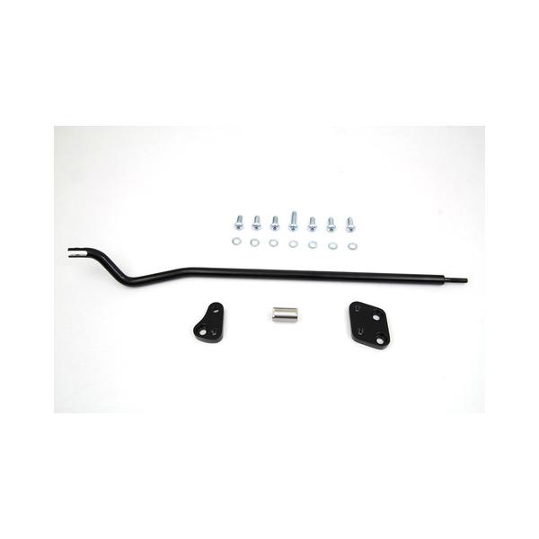 V-TWIN 品番 22-1679 Reduced Reach Forward Control Adapter Kit Gloss Black V-Twin 50700005   Vツイン お取寄せ品
