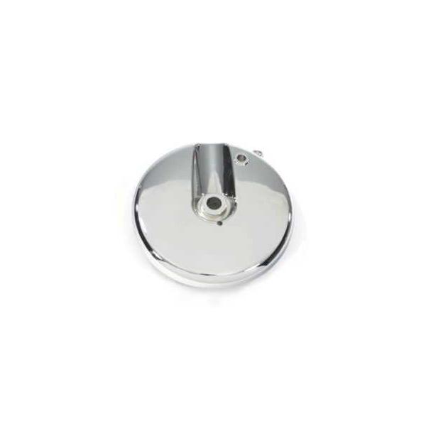 V-TWIN 品番 23-2224 Front Brake Backing Plate Left Side Chrome Edart 44141-50C   Vツイン お取寄せ品