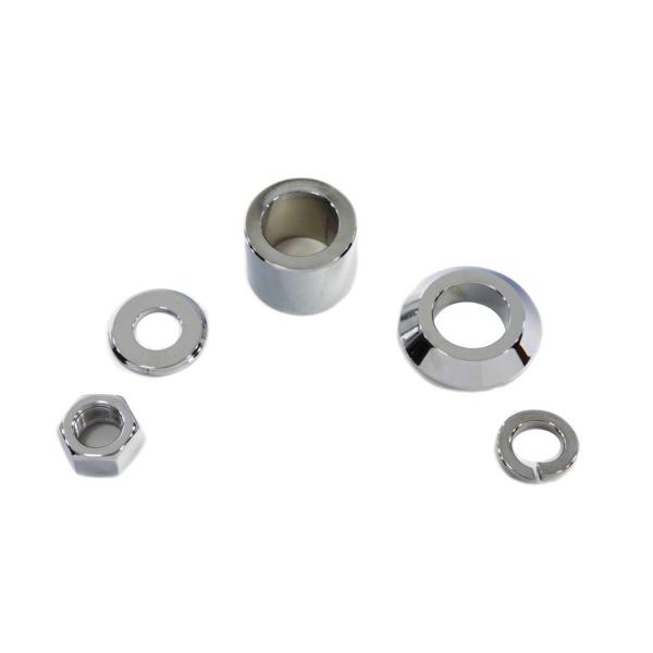 V-TWIN 品番 2390-5 Front Axle Spacer Kit Smooth Style Chrome Colony    Vツイン お取寄せ品