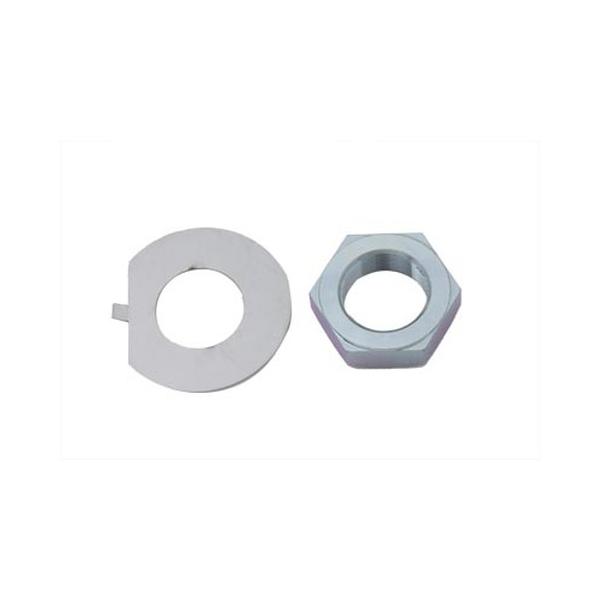 V-TWIN 品番 24-0197 Fork Stem Nut and Lock Washer Kit Zinc V-Twin 45718-60   Vツイン お取寄せ品
