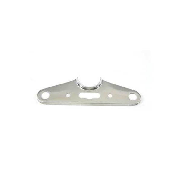 V-TWIN 品番 24-9904 Top Triple Tree Cover Solid Style Stainless Steel V-Twin 45740-49   Vツイン お取寄せ品