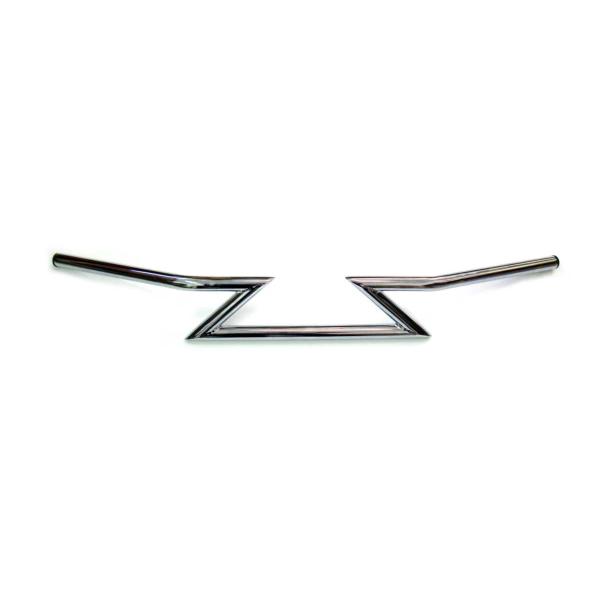 V-TWIN 品番 25-0861 Chrome 4 inch Z Handlebars without Indents MCM    Vツイン お取寄せ品