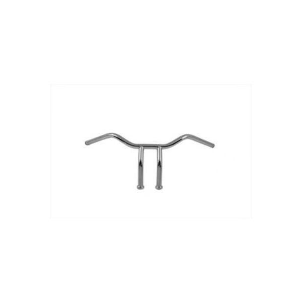 V-TWIN 品番 25-2163 8 inch Riser Handlebar without Indents MCM    Vツイン お取寄せ品