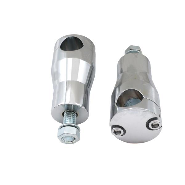 V-TWIN 品番 25-2171 3 inch Riser Set Chrome MCM    Vツイン お取寄せ品