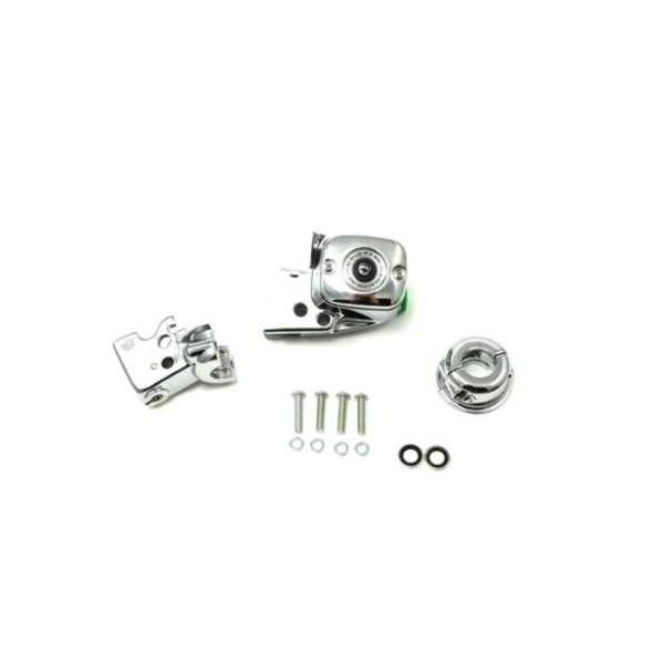 V-TWIN 品番 26-0746 Chrome Handlebar Control Cover Kit V-Twin 45355-08   Vツイン お取寄せ品