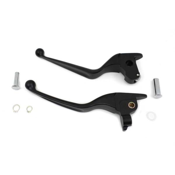 V-TWIN 品番 26-0940 Black Wide Tamer Hand Lever Set V-Twin 36700064   Vツイン お取寄せ品